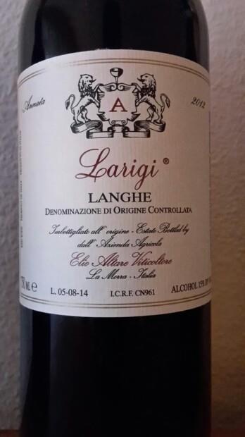 2012 Elio Altare Langhe Barbera Vigna Larigi, Italy, Piedmont, Langhe ...