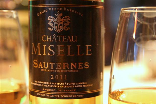 2004 Château Miselle, France, Bordeaux, Sauternais, Sauternes ...