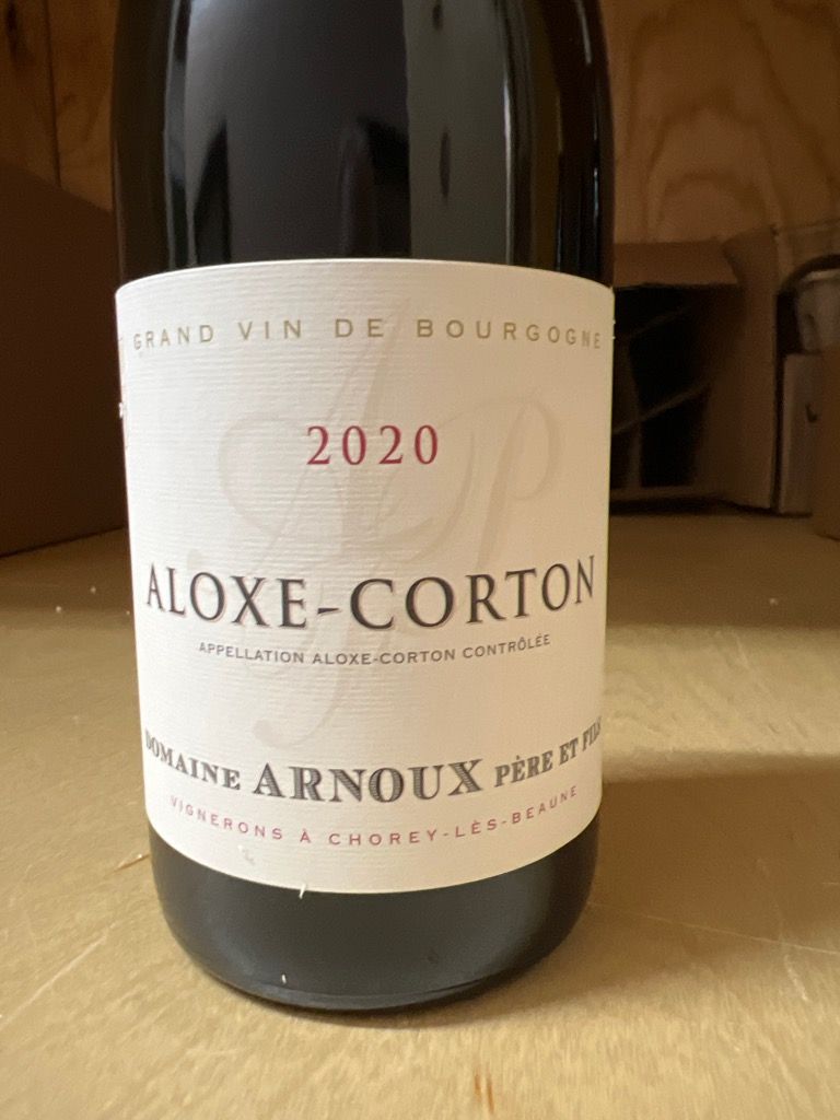 2020 Domaine Arnoux Pére et Fils Aloxe-Corton 1er Cru Fournières ...