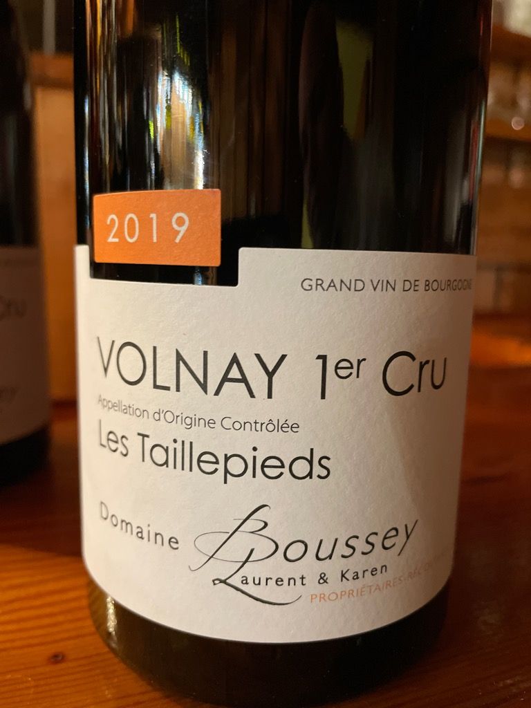 2020 Domaine Laurent Boussey Volnay 1er Cru Taillepieds, France ...