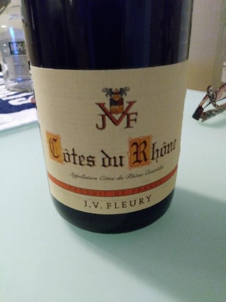 2015 J. Vidal-Fleury Côtes du Rhône Rosé, France, Rhône, Southern Rhône ...
