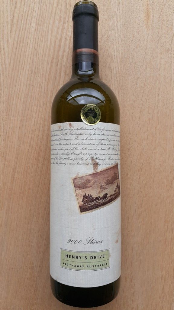2000 Henry's Drive Shiraz Longbottom, Australia, South Australia ...