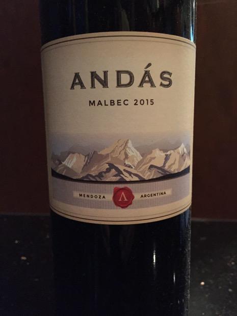 2014 Andas Malbec, Argentina, Mendoza - CellarTracker