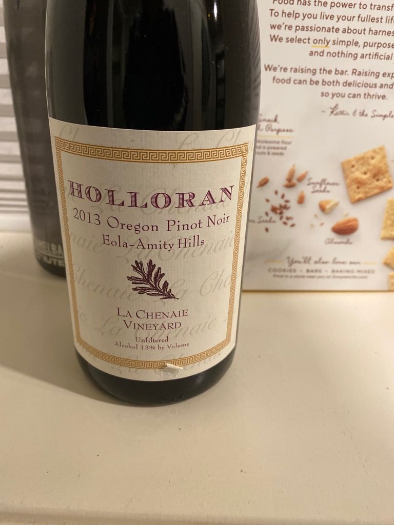 2016 Holloran Pinot Noir Eola - Amity Hills, USA, Oregon, Willamette ...