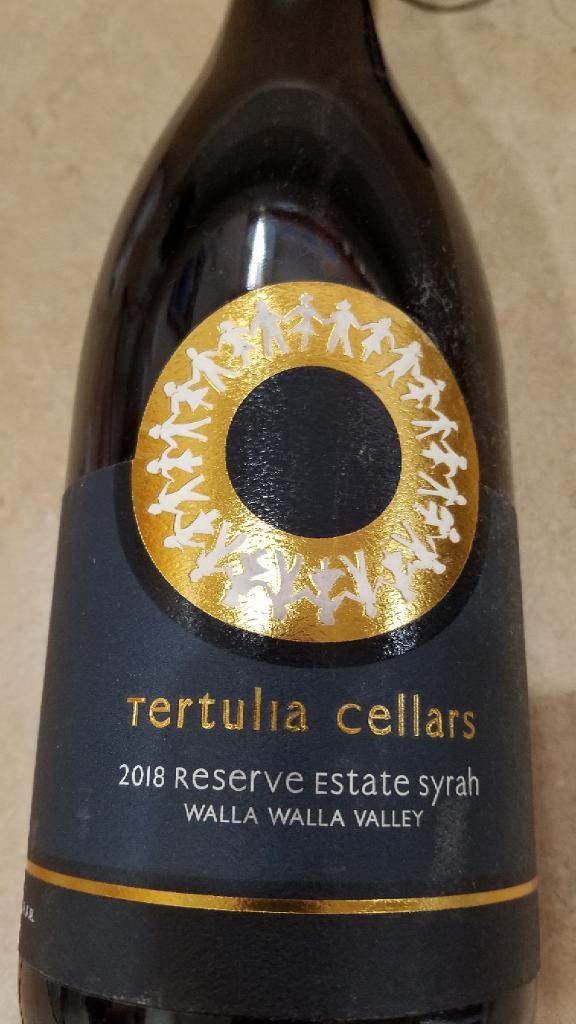 2018 Tertulia Cellars Syrah Rosé den Hoed Vineyard, USA, Washington ...