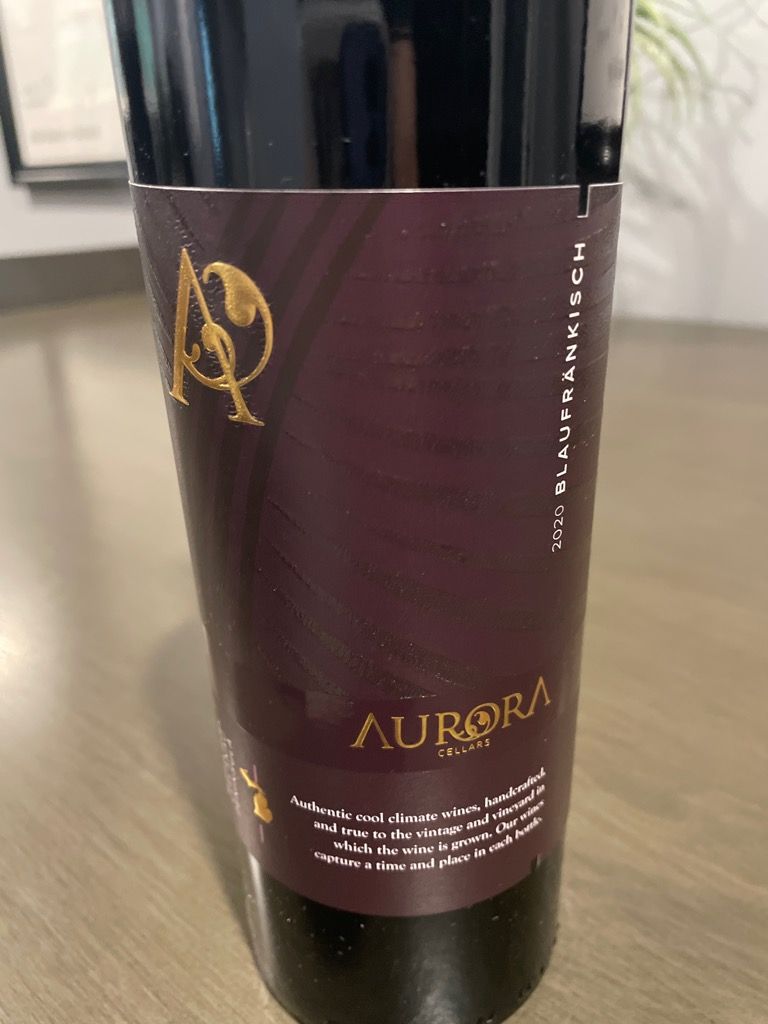2021 Aurora Cellars Blaufränkisch, USA, Michigan, Leelanau Peninsula ...