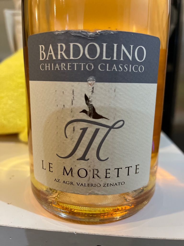 2018 Le Morette Bardolino Chiaretto Classico, Italy, Veneto, Bardolino ...