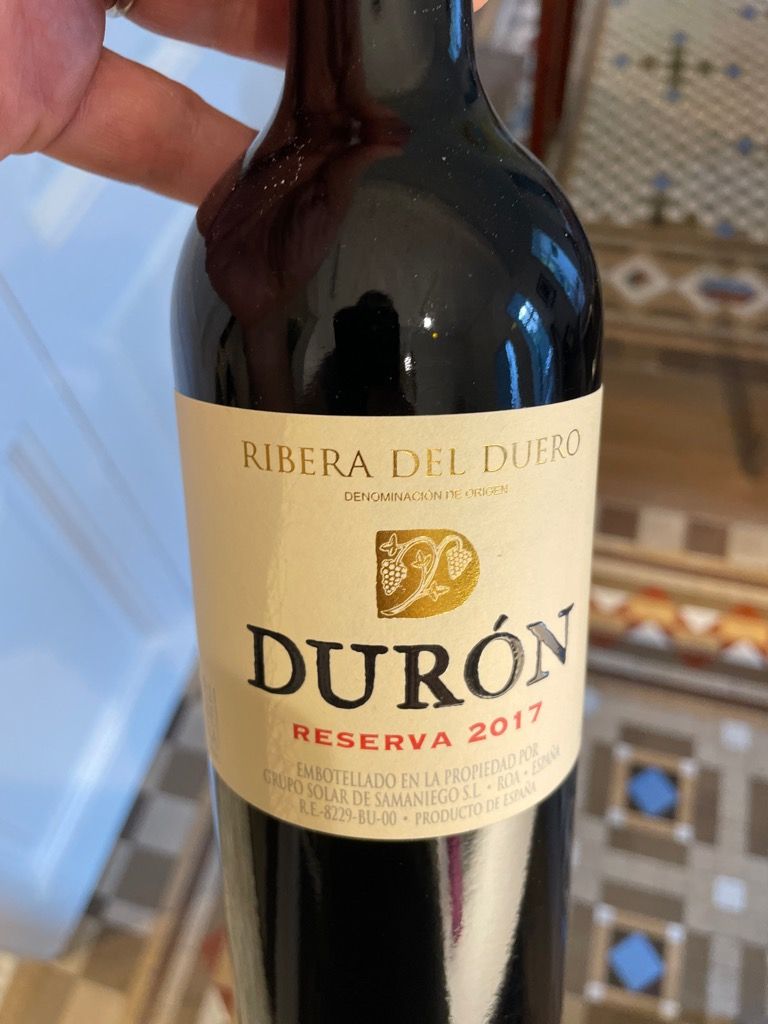 2010 Duron Ribera del Duero Reserva, Spain, Castilla y León, Ribera del ...