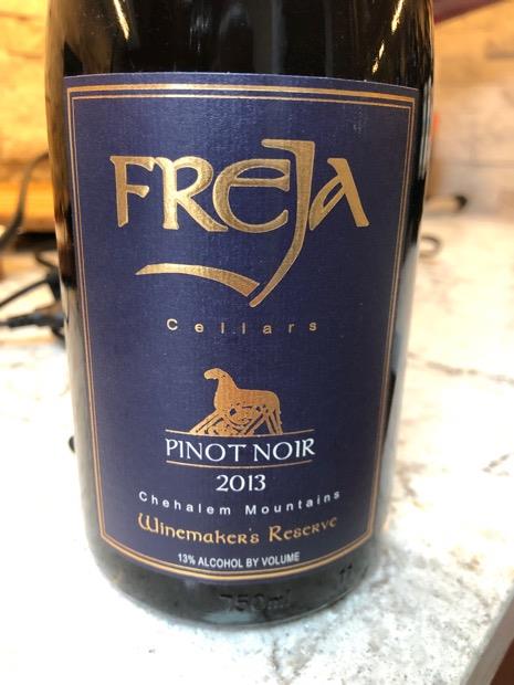2012 Freja Pinot Noir Winemaker's Reserve, USA, Oregon, Willamette ...