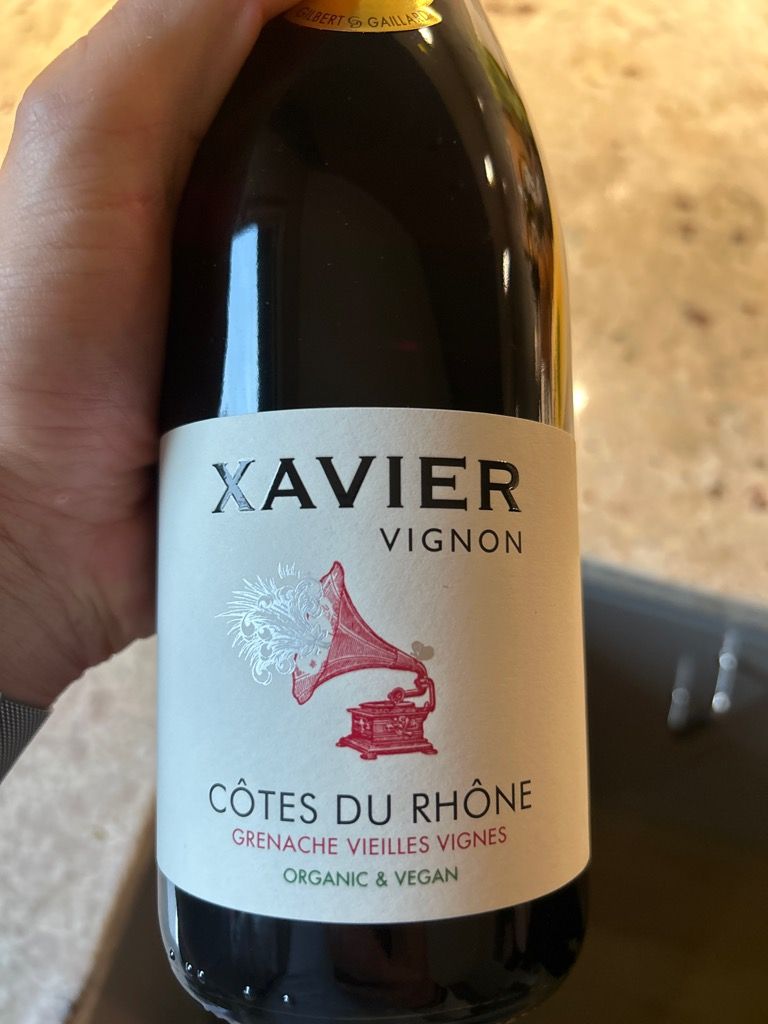 2021 Xavier Vignon Côtes du Rhône Cuvée Vieilles Vignes, France, Rhône ...