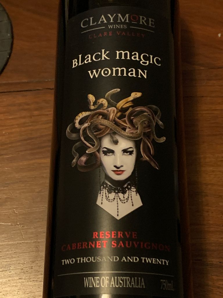 2020 Claymore Wines Cabernet Sauvignon Black Magic Woman, Australia ...
