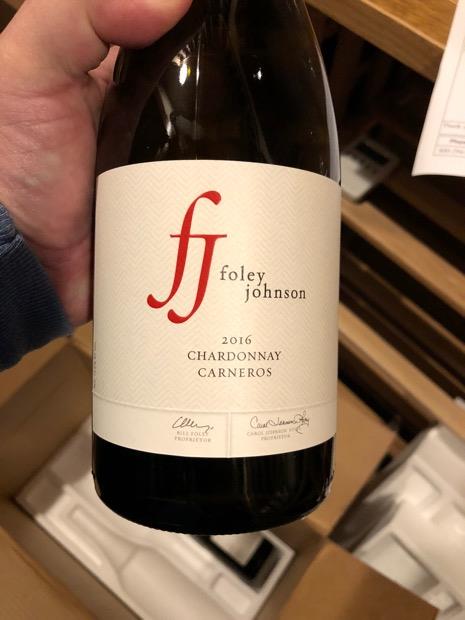 2016 Foley Johnson Chardonnay, USA, California, Napa / Sonoma, Carneros ...