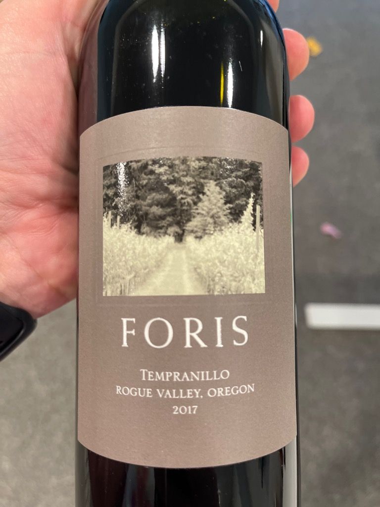 2018 Foris Tempranillo, USA, Oregon, Southern Oregon, Rogue Valley ...