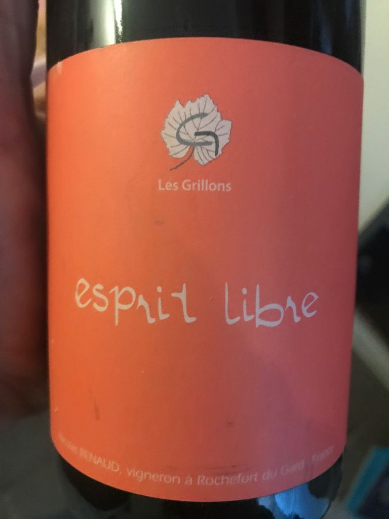 2021 Le Clos des Grillons Côtes du Rhône Esprit libre, France, Rhône ...