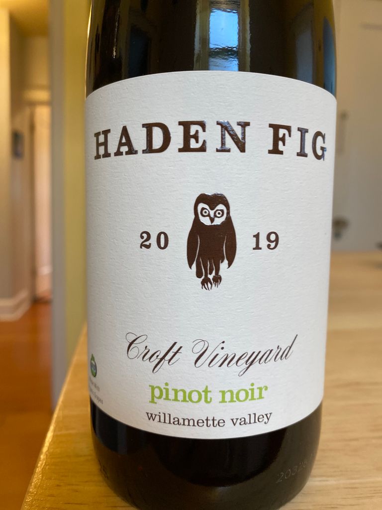 2022 Haden Fig Pinot Noir Croft Vineyard, USA, Oregon, Willamette ...