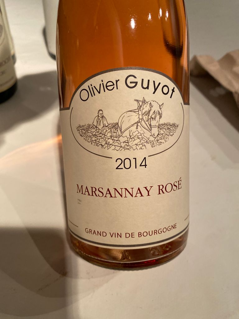 2022 Olivier Guyot Marsannay Rosé, France, Burgundy, Côte de Nuits ...