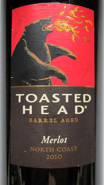 2010 Toasted Head Merlot, USA, California, North Coast - CellarTracker