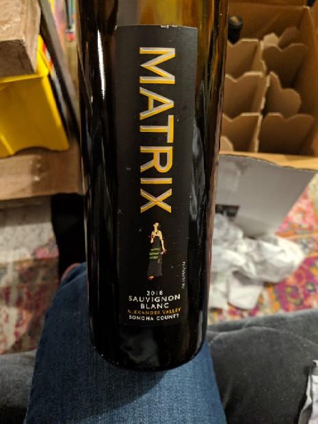 2019 Matrix Sauvignon Blanc, USA, California, Sonoma County, Alexander ...