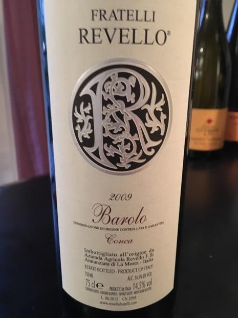 2009 Fratelli Revello Barolo Vigna Giachini, Italy, Piedmont, Langhe ...
