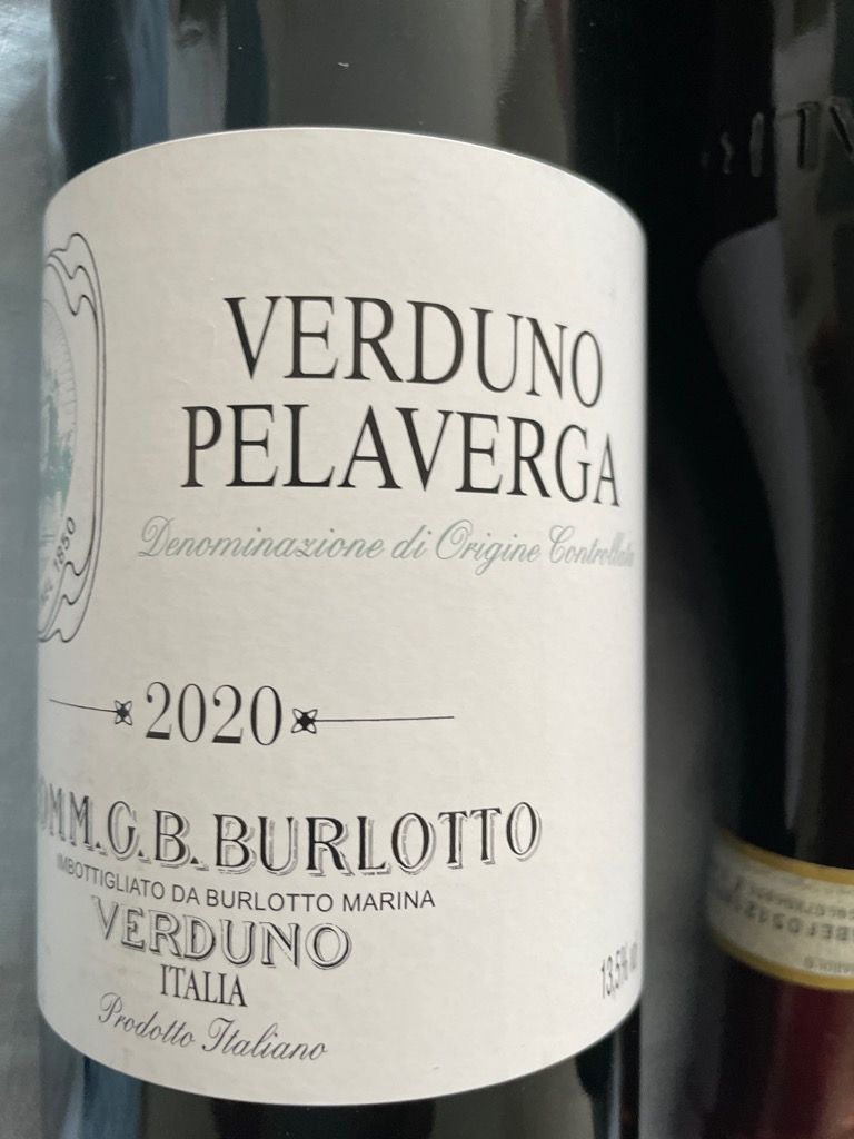 2020 Comm. G.B. Burlotto Verduno Pelaverga, Italy, Piedmont, Alba ...