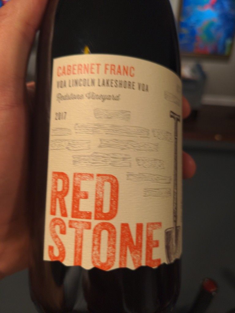 2017 Redstone Winery Cabernet Franc, Canada, Ontario, Niagara Peninsula ...