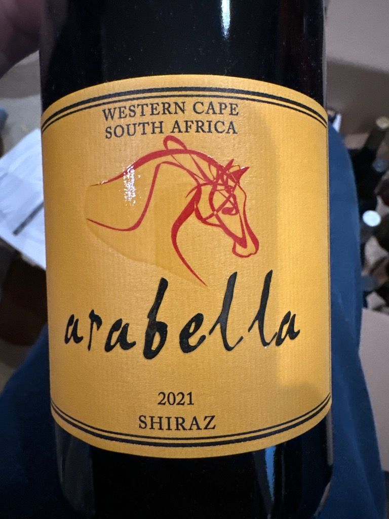 2021 Arabella Shiraz, South Africa, Western Cape - CellarTracker