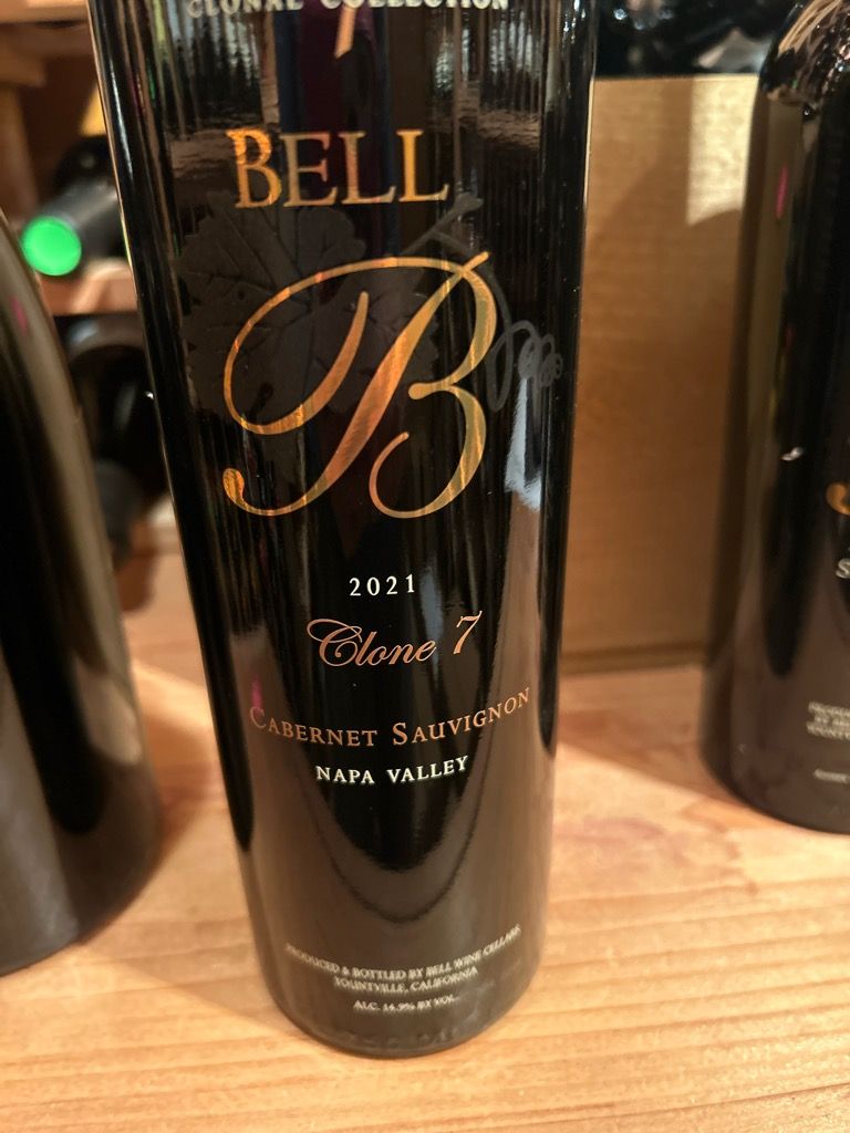2021 Bell Wine Cellars Cabernet Sauvignon Clone 6, USA, California ...