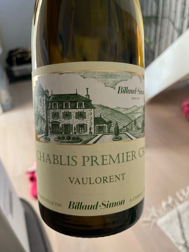 2021 Domaine Billaud-Simon Chablis 1er Cru Vaulorent, France, Burgundy ...