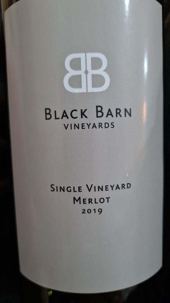 2020 Black Barn Merlot Single Vineyard, New Zealand, North Island ...