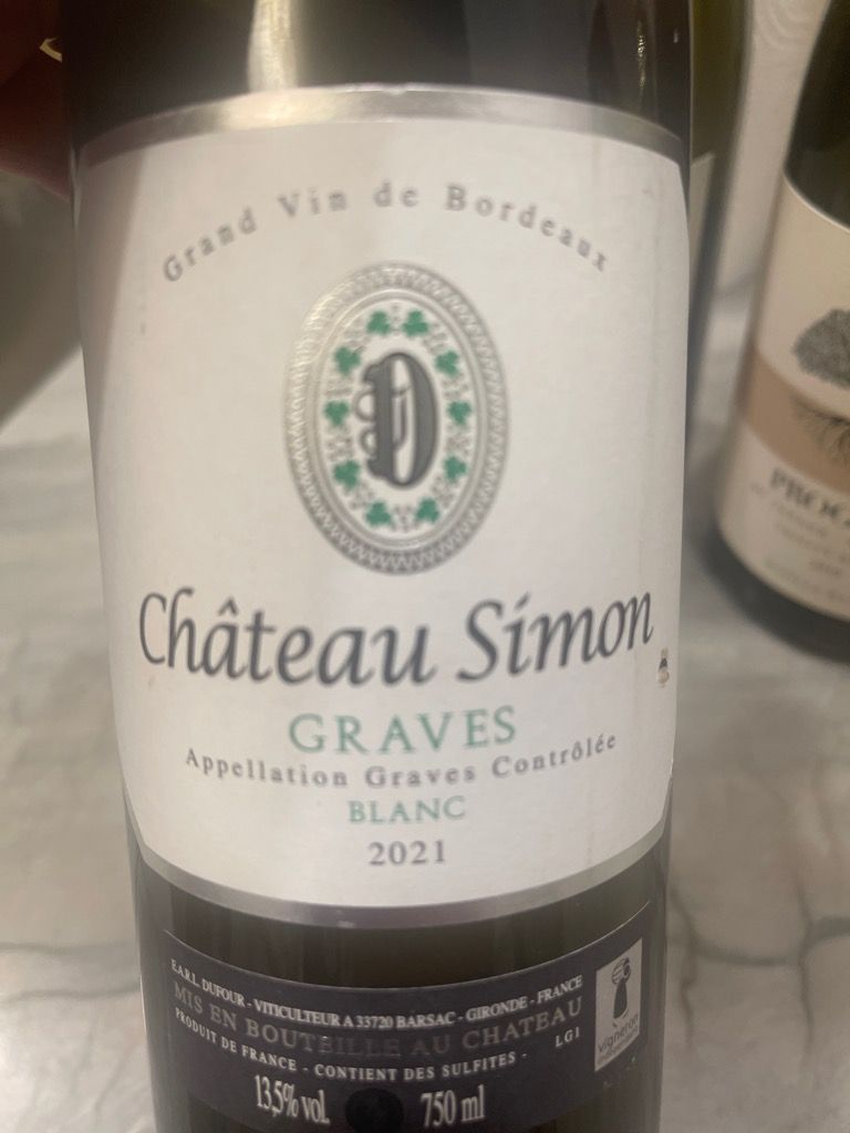 2025 Château Simon Blanc, France, Bordeaux, Graves - CellarTracker