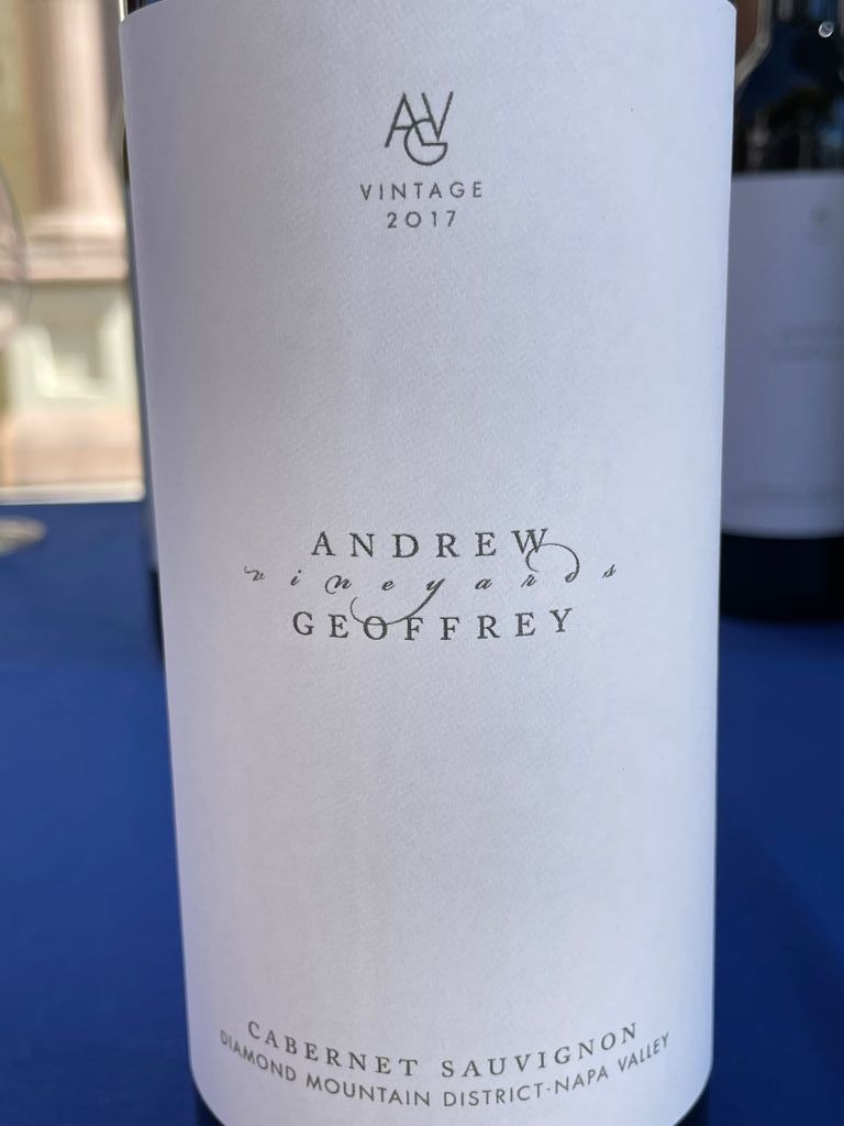 2017 Andrew Geoffrey Vineyards Cabernet Sauvignon, USA, California ...