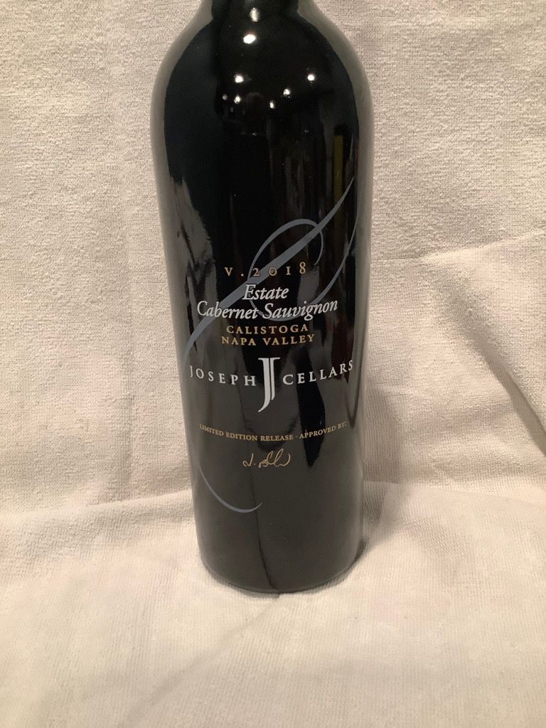 2020 Joseph Cellars Cabernet Sauvignon Limited Edition Release, USA ...