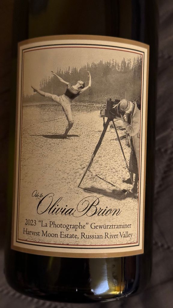2023 Olivia Brion Gewürztraminer La Photographe Harvest Moon Estate ...