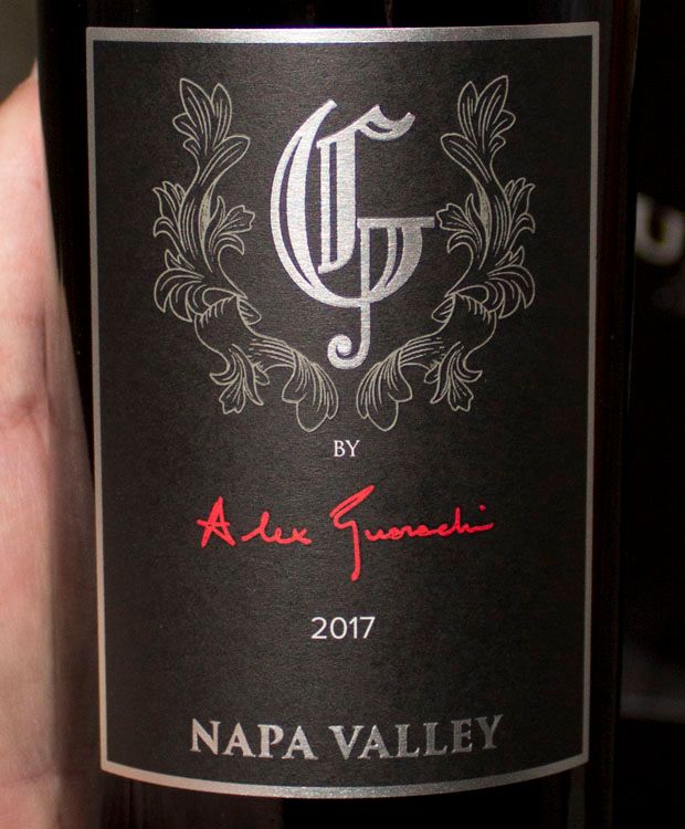 2017 Guarachi G by Alex Guarachi, USA, California, Napa Valley ...