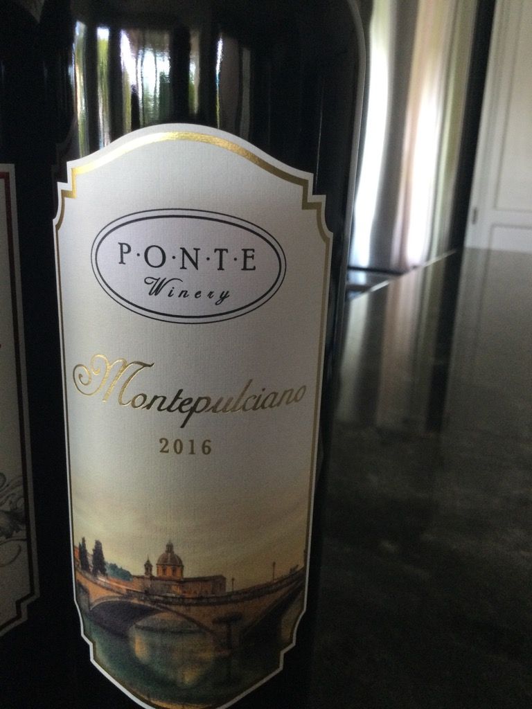 2015 Ponte Winery Montepulciano, USA, California, South Coast, Temecula ...