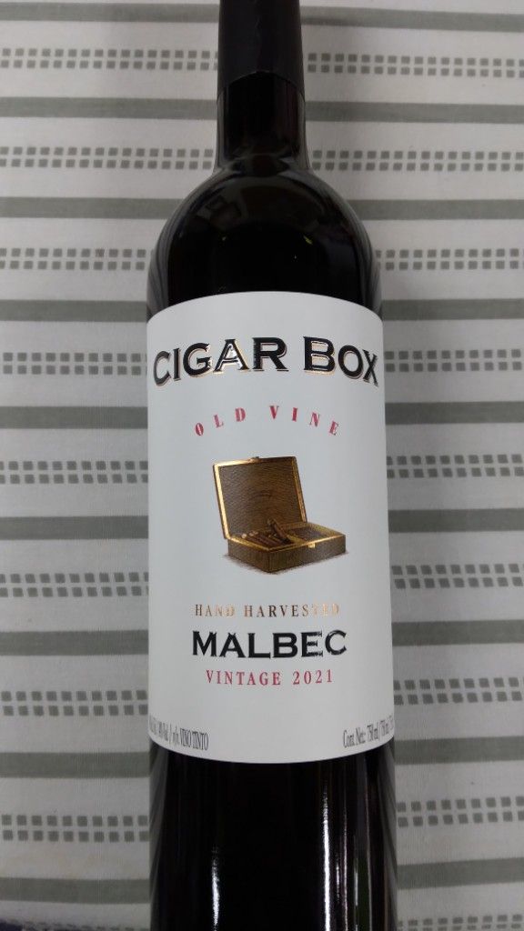 2021 Cigar Box Malbec Old Vine, Argentina, Mendoza - CellarTracker
