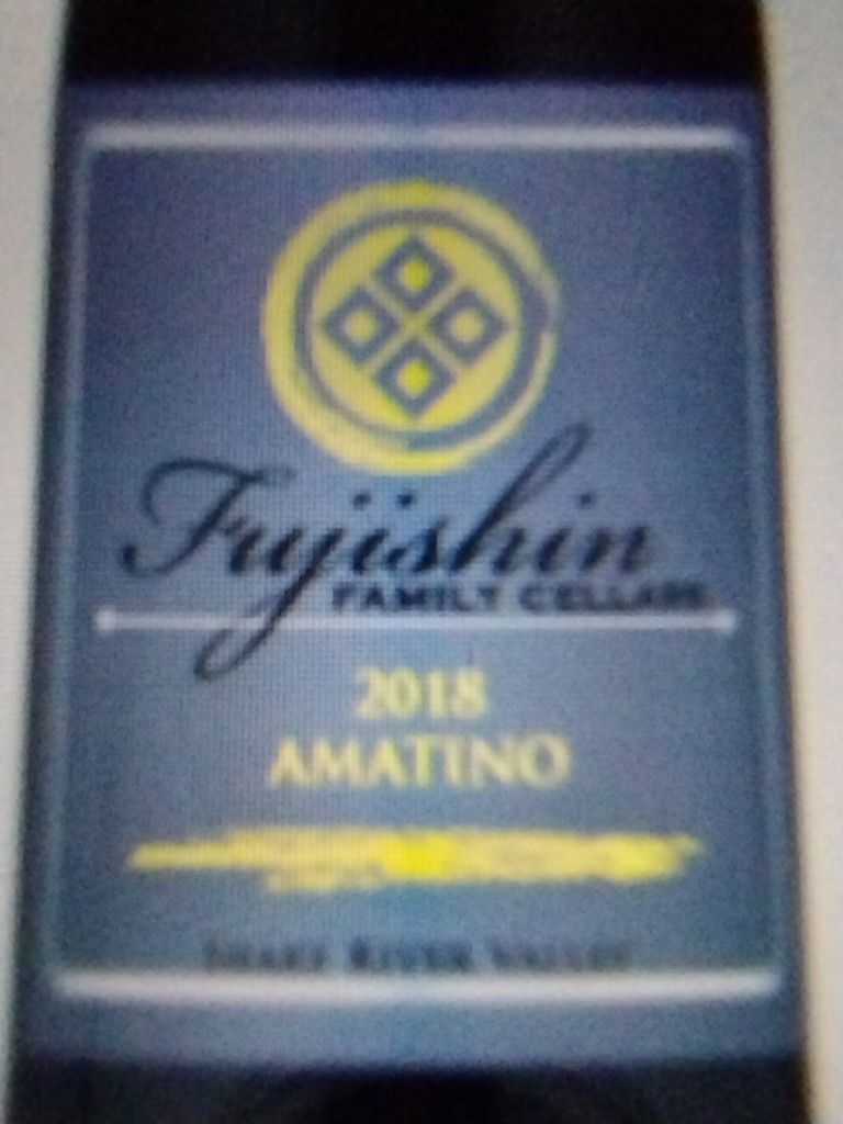 2021 Fujishin Family Cellars Amatino, USA, Idaho, Snake River Valley ...