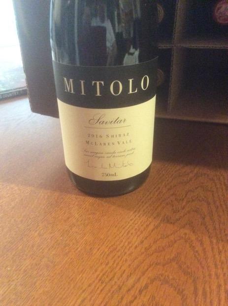 2016 Mitolo Shiraz Savitar, Australia, South Australia, Fleurieu ...