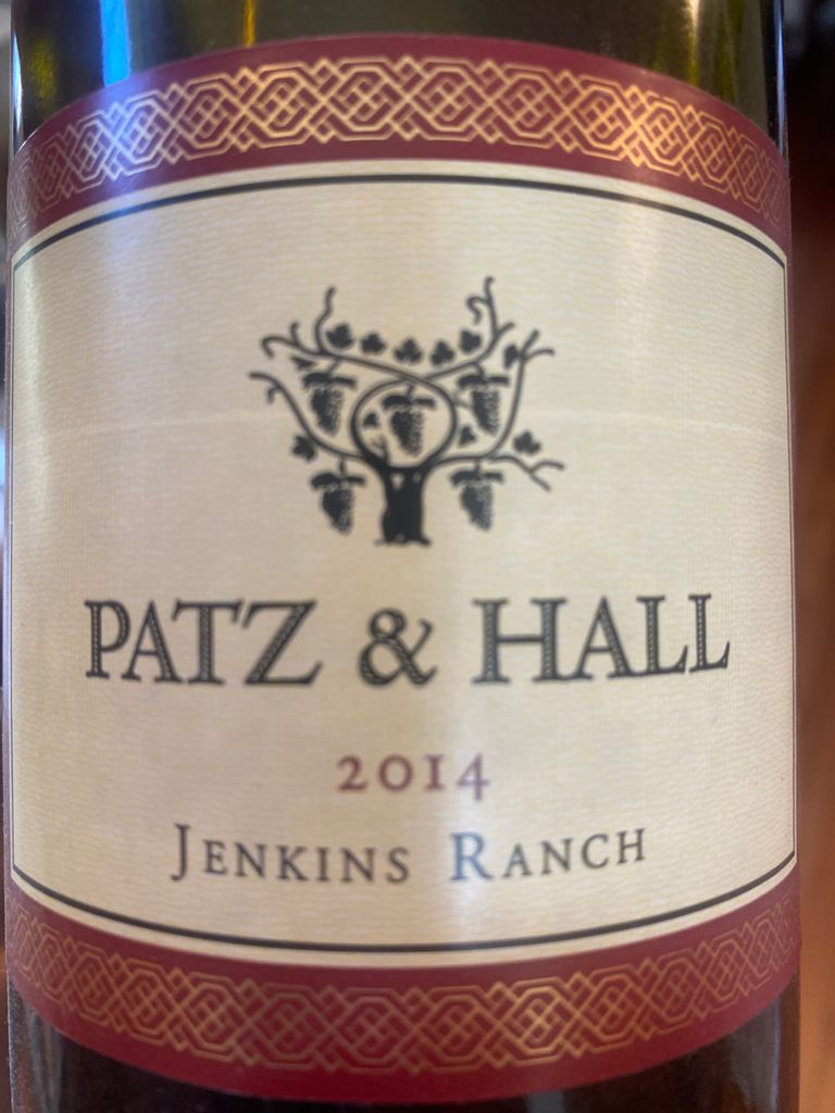 2014 Patz & Hall Pinot Noir Jenkins Ranch, USA, California, Sonoma ...