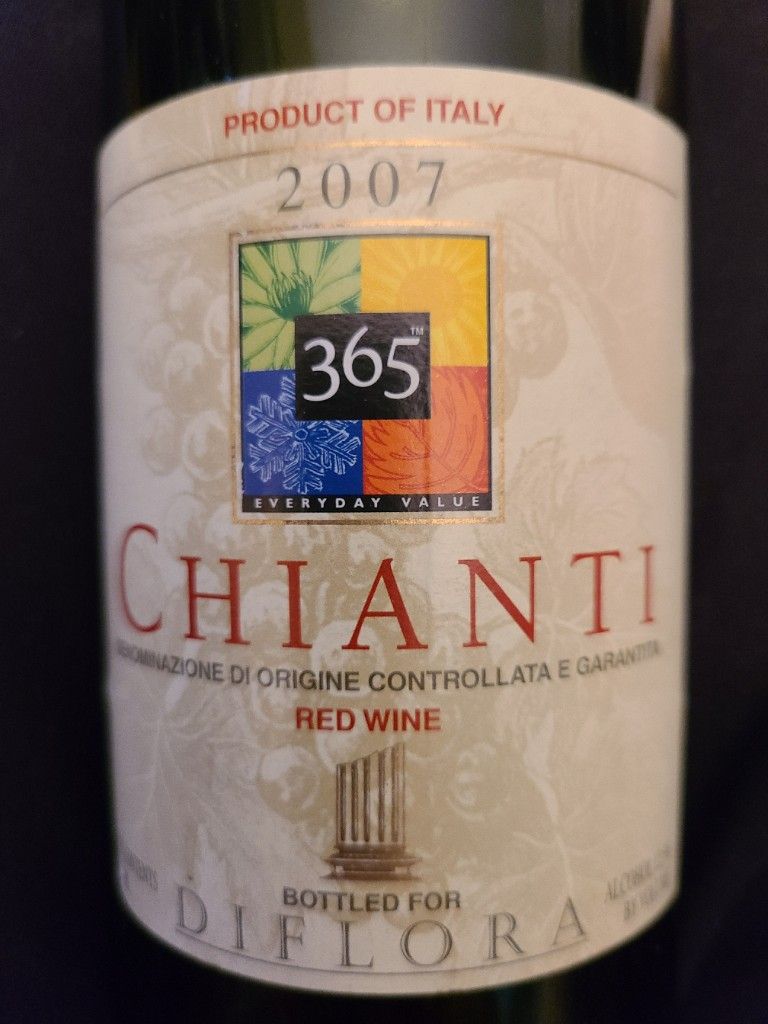 2008 Diflora Chianti Whole Foods Market 365, Italy, Tuscany, Chianti ...