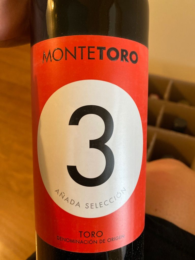 2021 Bodegas Ramon Ramos Toro Montetoro 3 Añada Seleccion, Spain ...