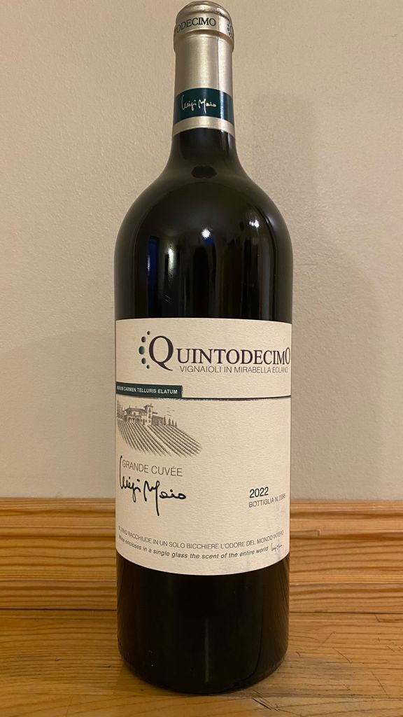 2022 Quintodecimo Grande Cuvée Luigi Moio, Italy, Campania, Irpinia ...