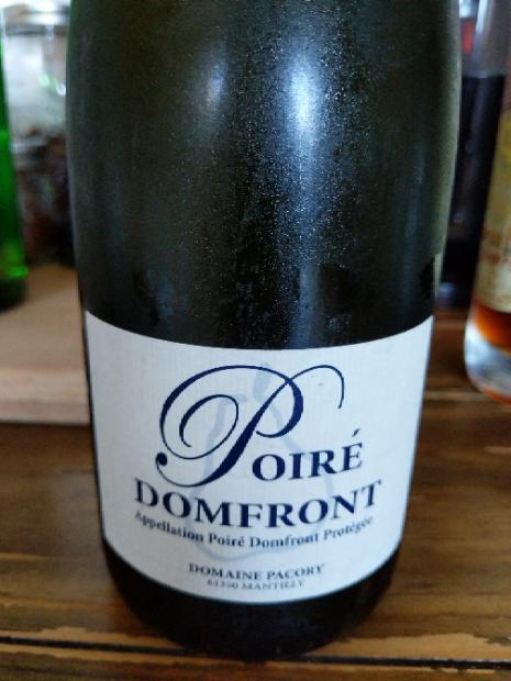 2022 Domaine Pacory Poiré Domfront, France, Normandy, Poiré Domfront ...
