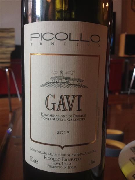 2013 Ernesto Picollo Gavi, Italy, Piedmont, Gavi - CellarTracker