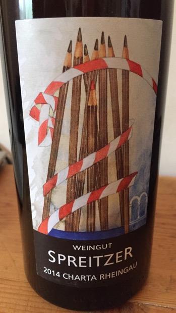 2014 Weingut Spreitzer Riesling Charta, Germany, Rheingau - CellarTracker