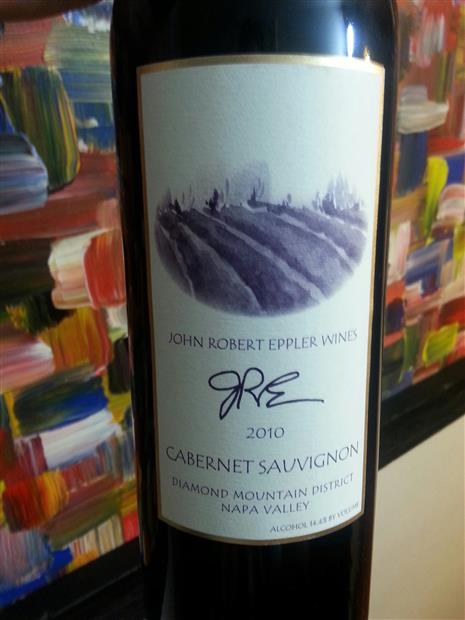 2010 John Robert Eppler (JRE) Cabernet Sauvignon, USA, California, Napa ...