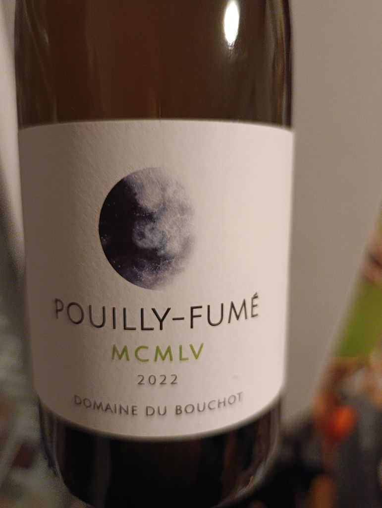 2022 Domaine du Bouchot Pouilly-Fumé MCMLV, France, Loire Valley, Upper ...