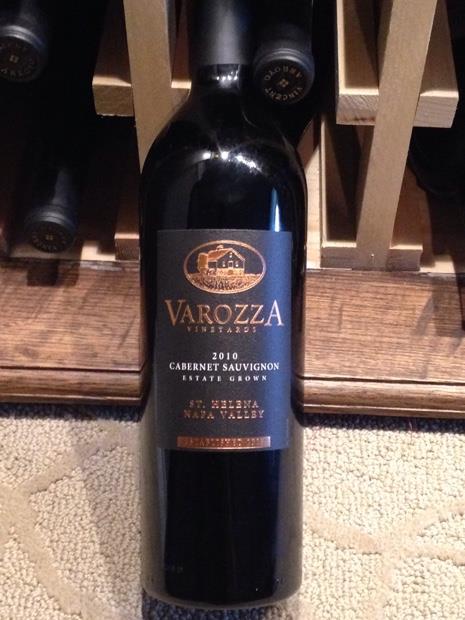 2010 Varozza Vineyards Cabernet Sauvignon, USA, California, Napa Valley ...