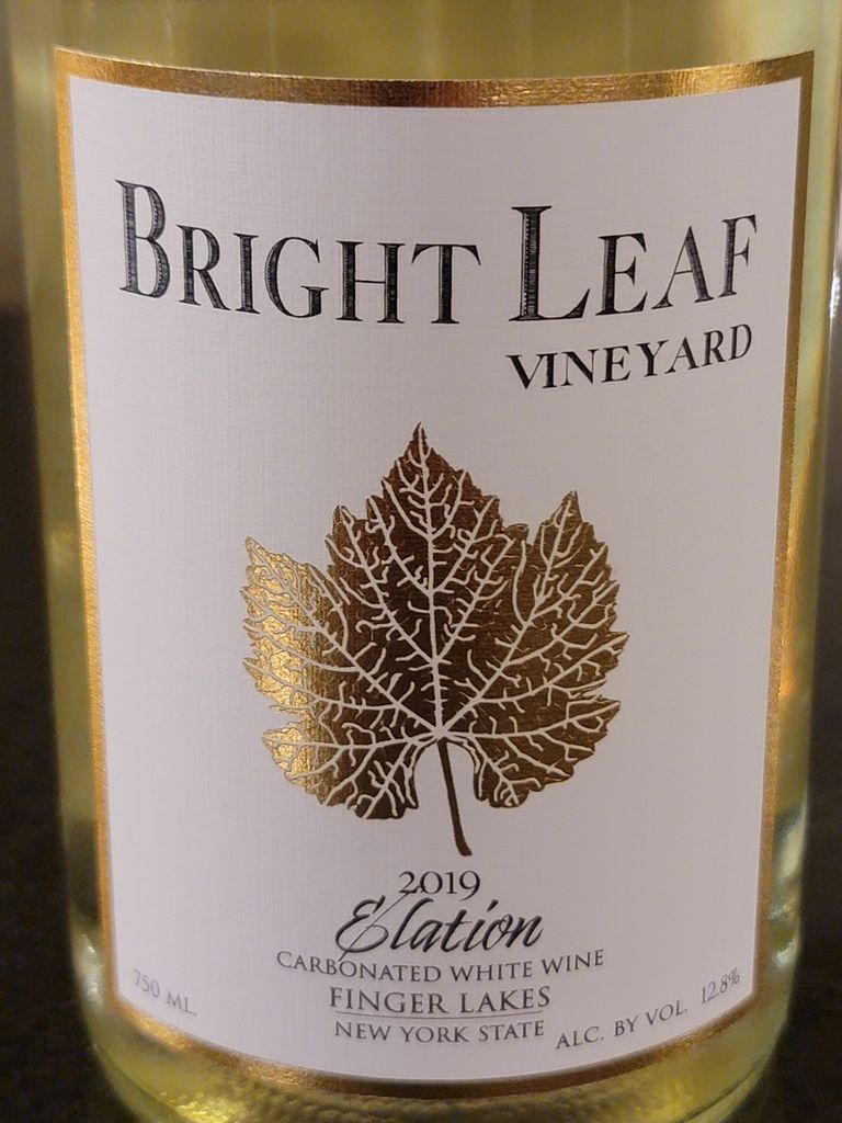 2019 Bright Leaf Vineyard Elation, USA, New York - CellarTracker
