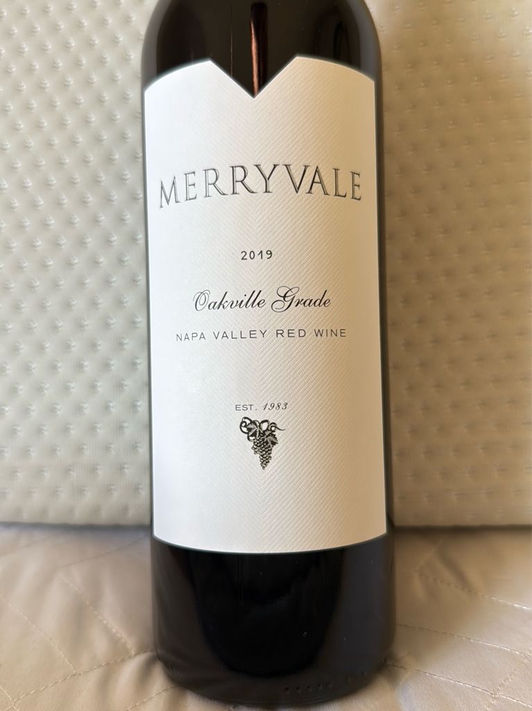 2019 Merryvale Cabernet Sauvignon Oakville Grade, USA, California, Napa ...
